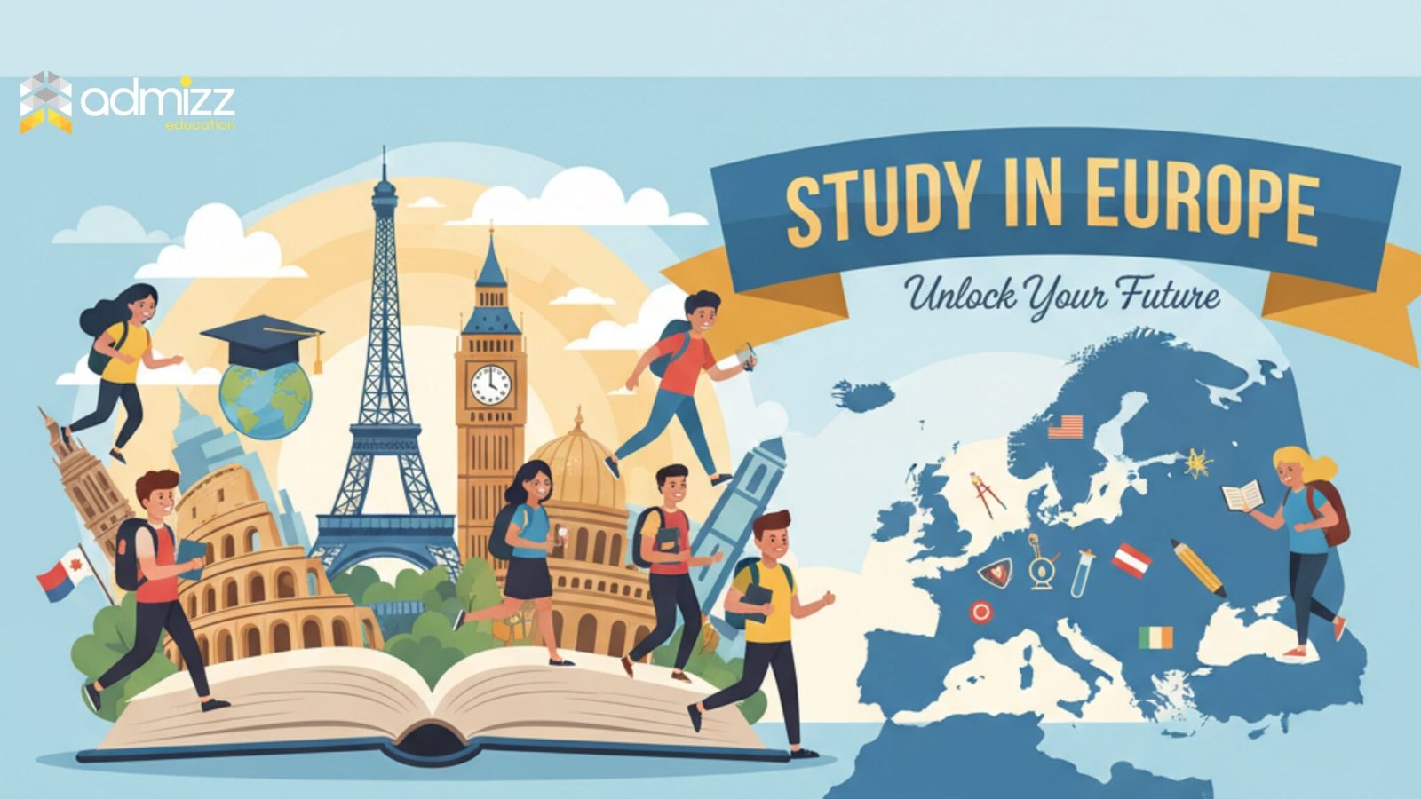 Study in Europe from Nepal: Complete Guide 2025 - Admizz Education